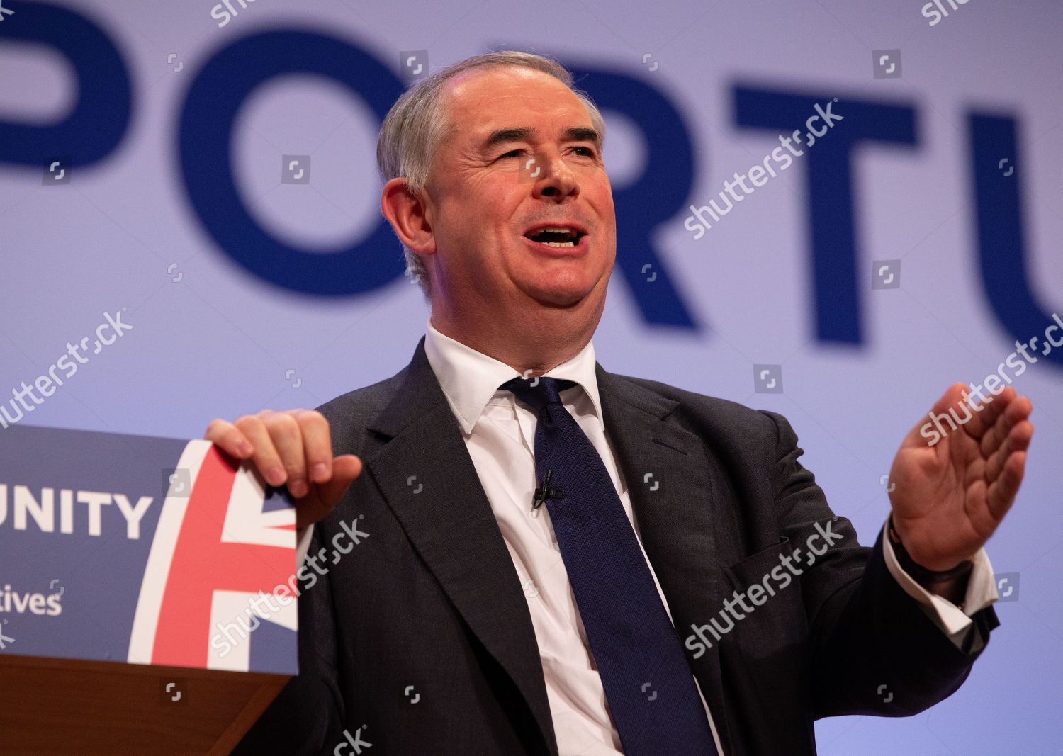 Geoffrey Cox Attorney General Gives His Editorial Stock Photo - Stock ...