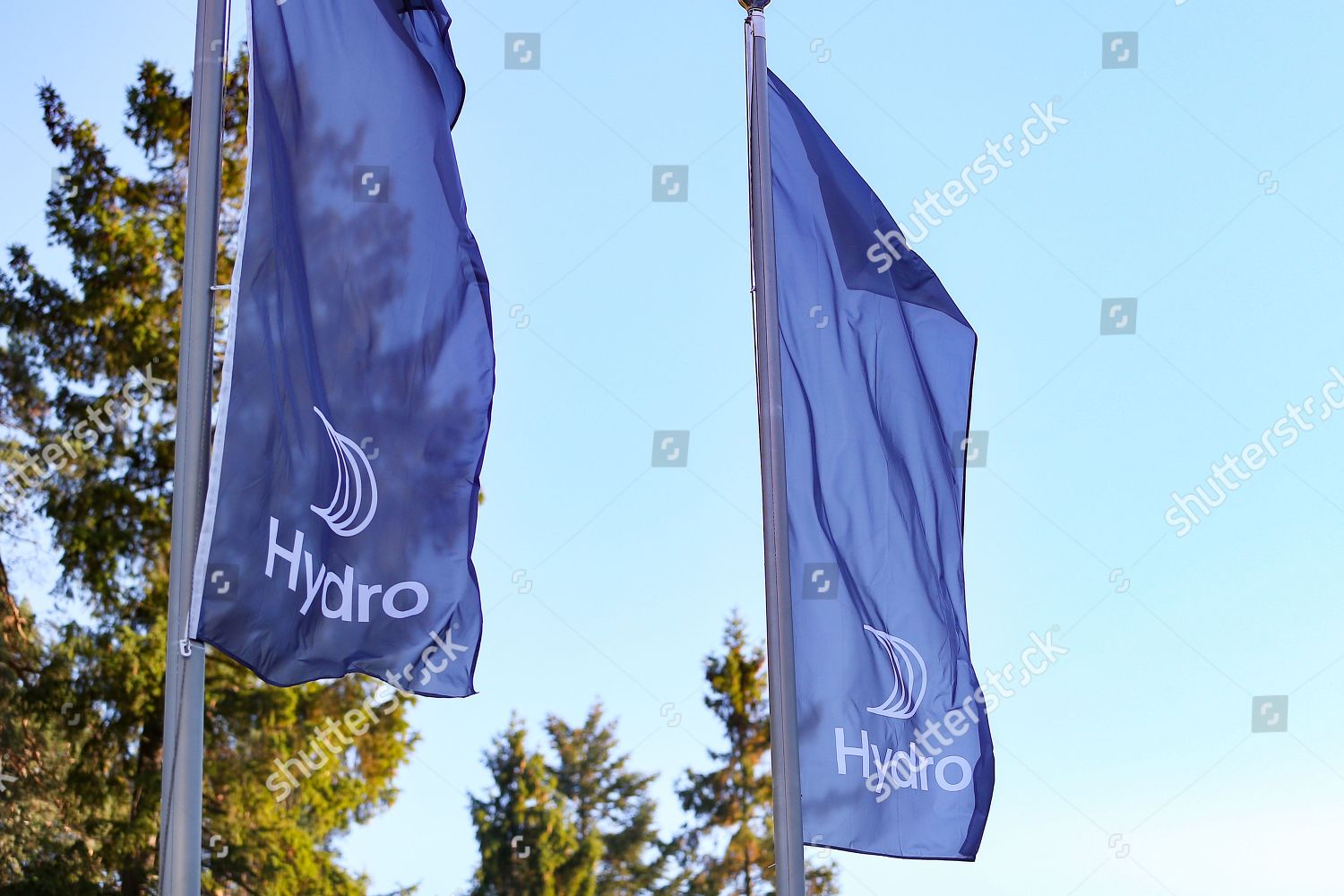 Norsk Hydros New Logo Hydro Seen Editorial Stock Photo - Stock Image ...