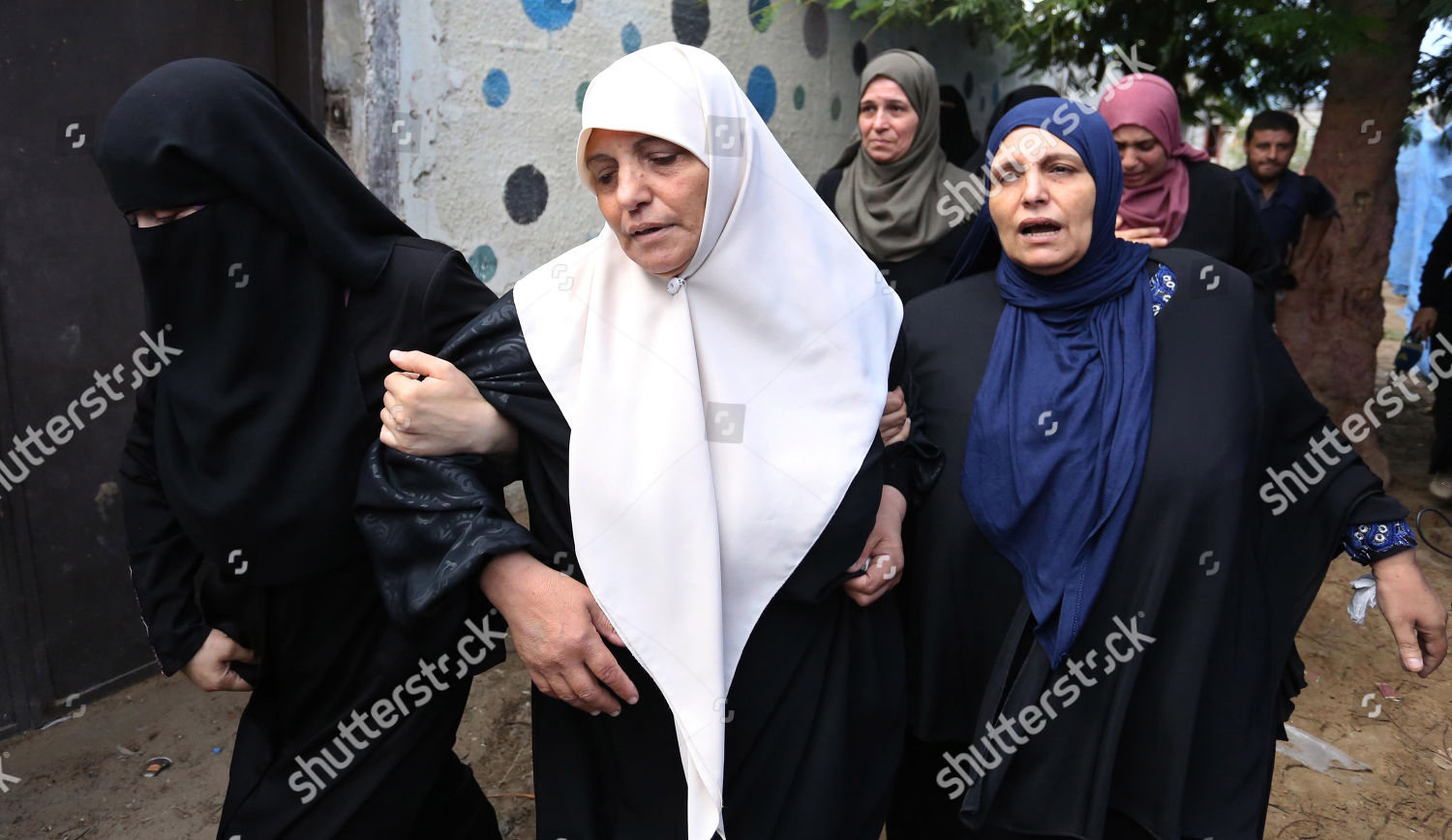 Relatives Palestinian Ahmed Abu Habel 15 Editorial Stock Photo - Stock ...