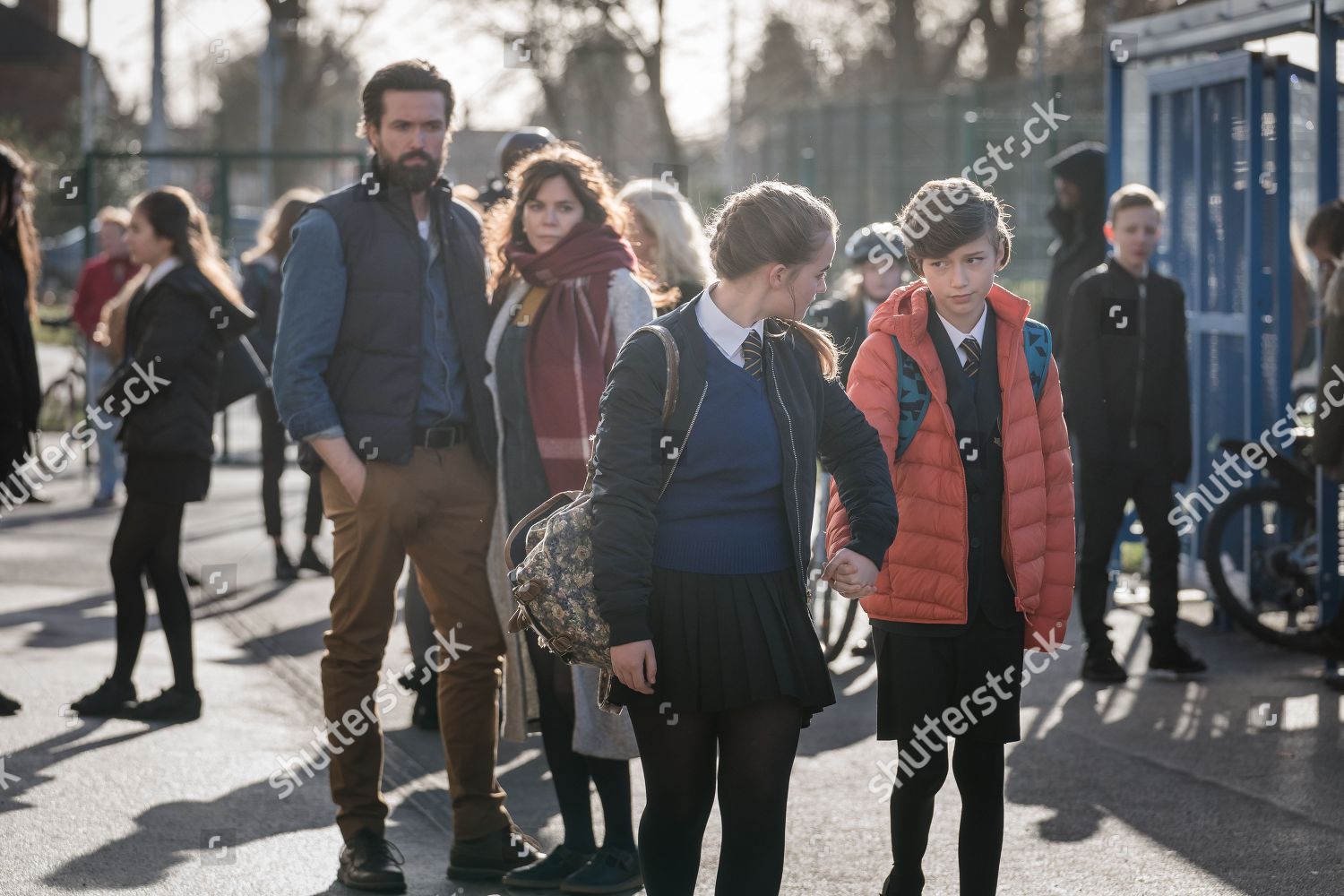 Emmett J Scanlan Stephen Anna Friel Editorial Stock Photo - Stock Image | Shutterstock
