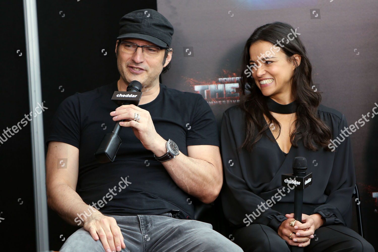 Robert Rodriguez Michelle Rodriguez Racer Max Editorial Stock Photo ...