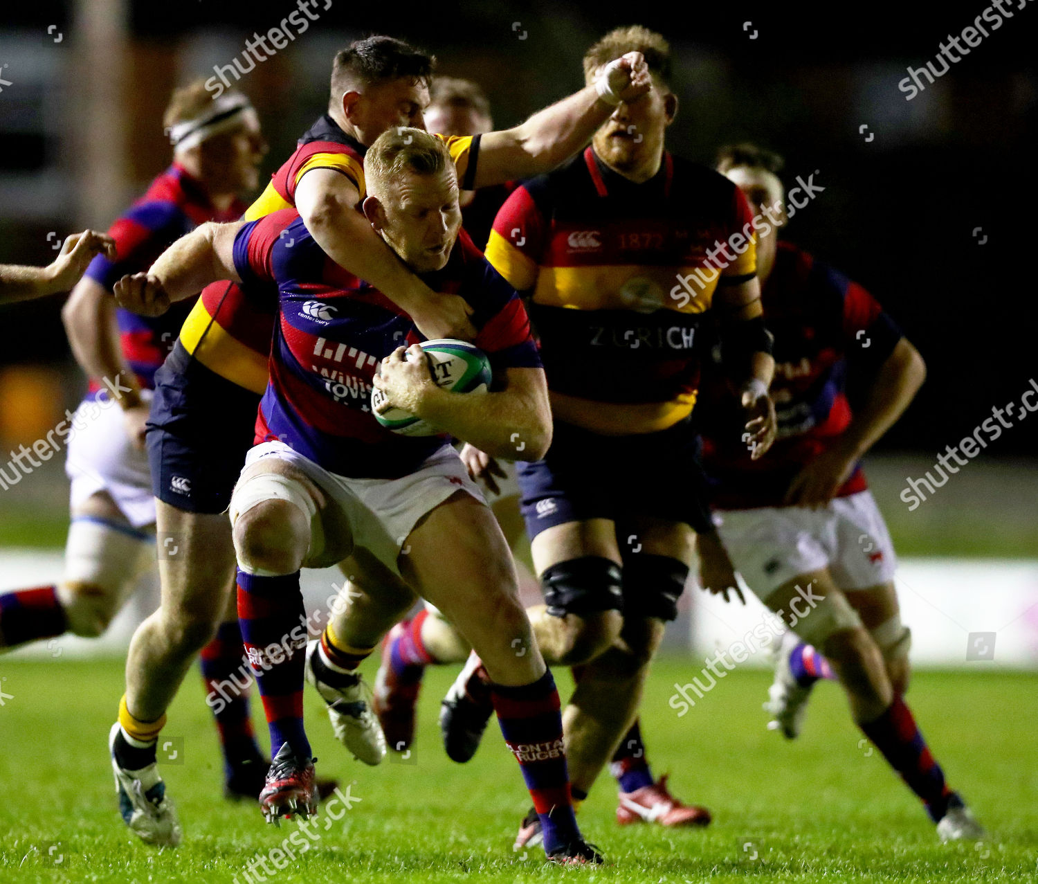 Clontarf Vs Lansdowne Royce Burke Flynn Editorial Stock Photo - Stock ...