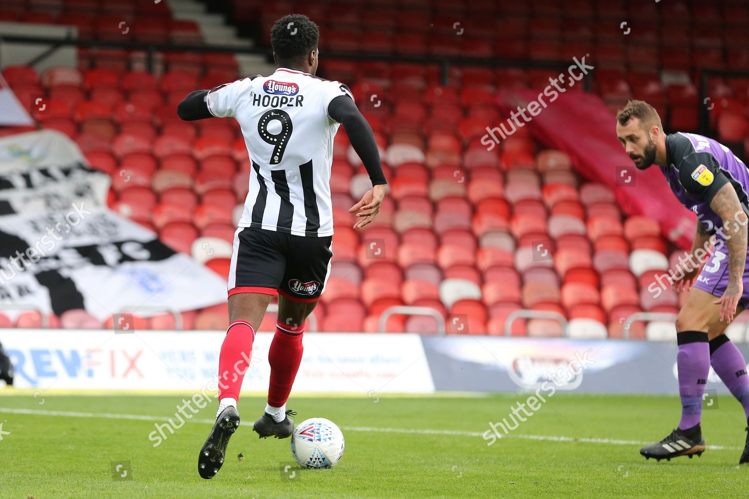 Grimsby Town Forward J J Hooper Editorial Stock Photo - Stock Image ...