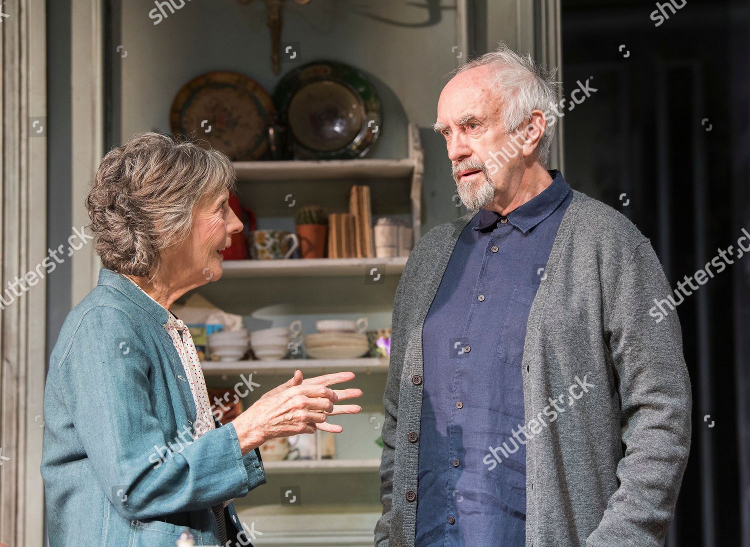 Jonathan Pryce Andre Eileen Atkins Madeleine Editorial Stock Photo ...