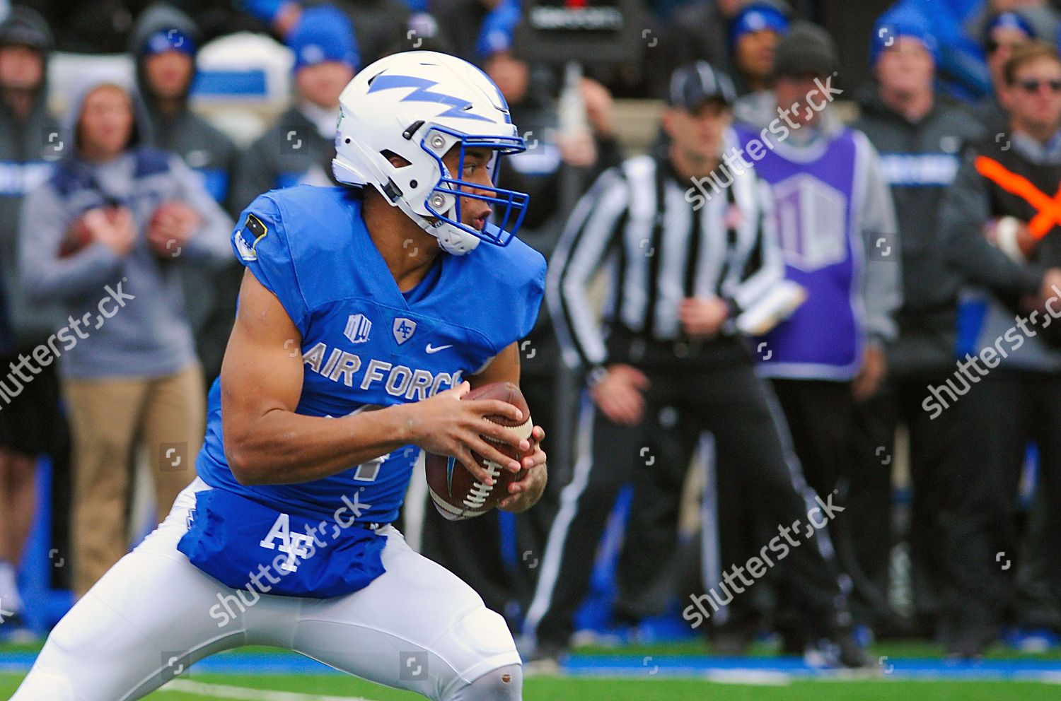 Air Force Quarterback Isaiah Sanders 4 Editorial Stock Photo - Stock ...
