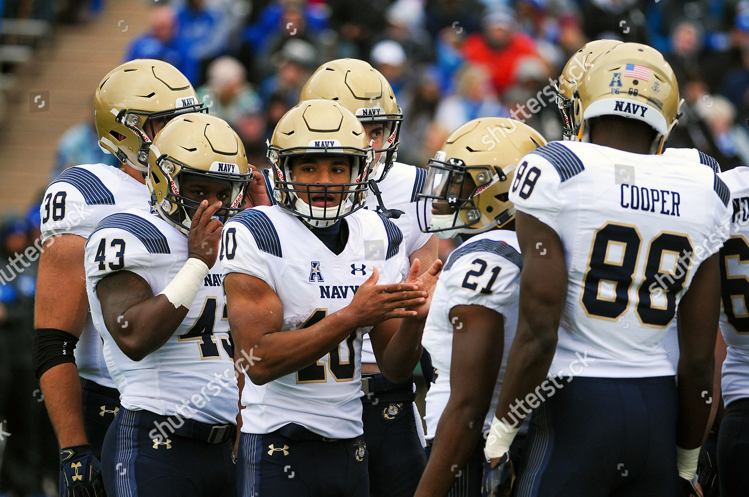 Navy Quarterback Malcolm Perry 10 Looks Editorial Stock Photo - Stock ...
