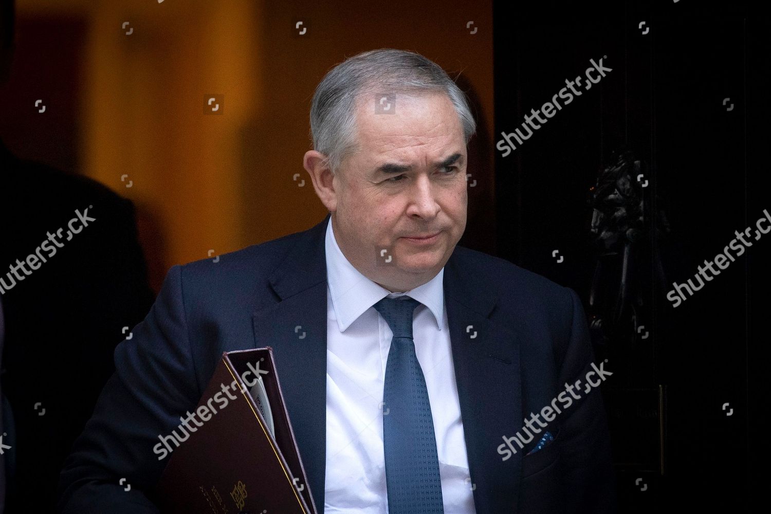 British Attorney General Geoffrey Cox Leaves Editorial Stock Photo ...