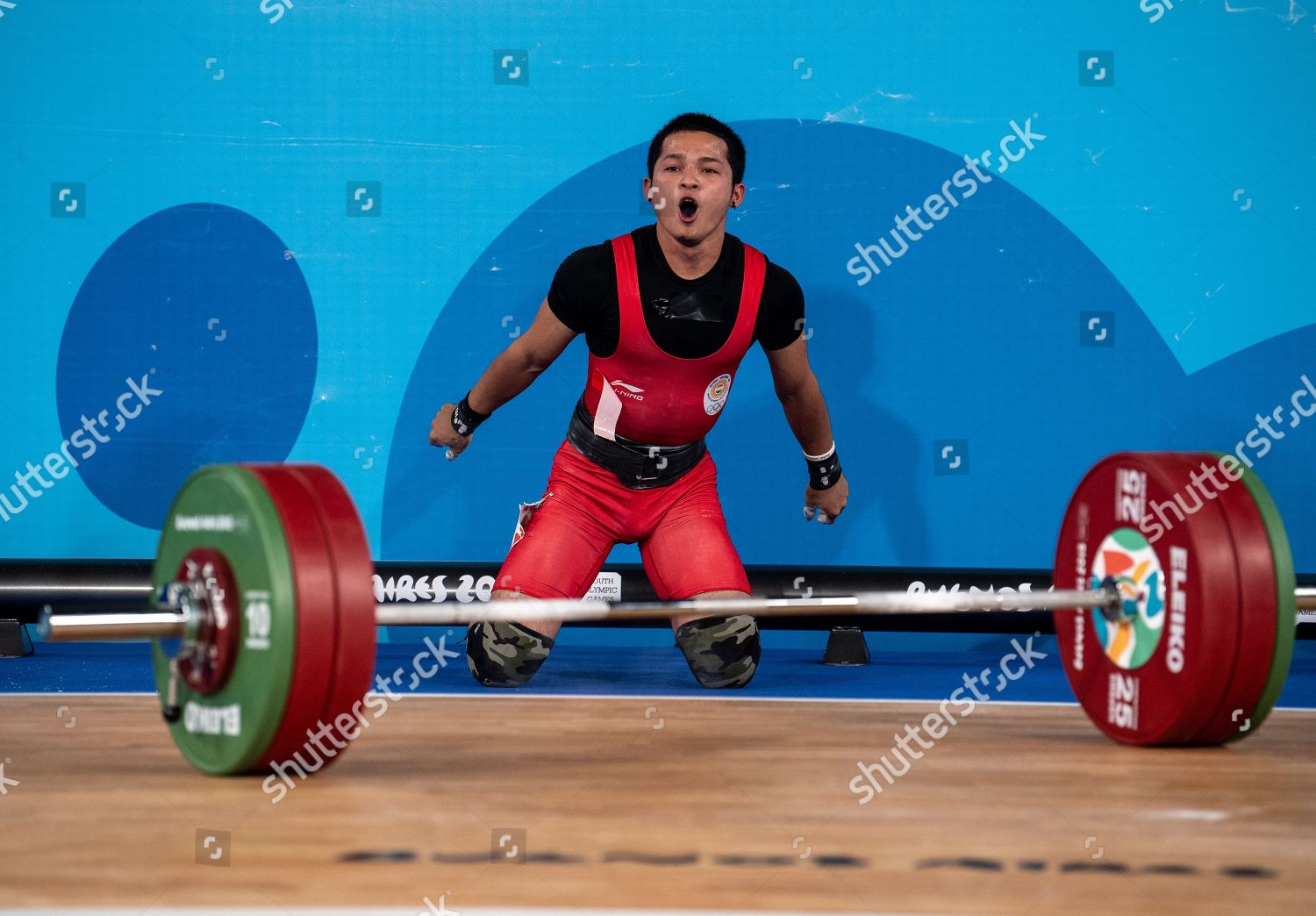 Lalrinnunga Jeremy Ind Roars Delight After Editorial Stock Photo ...