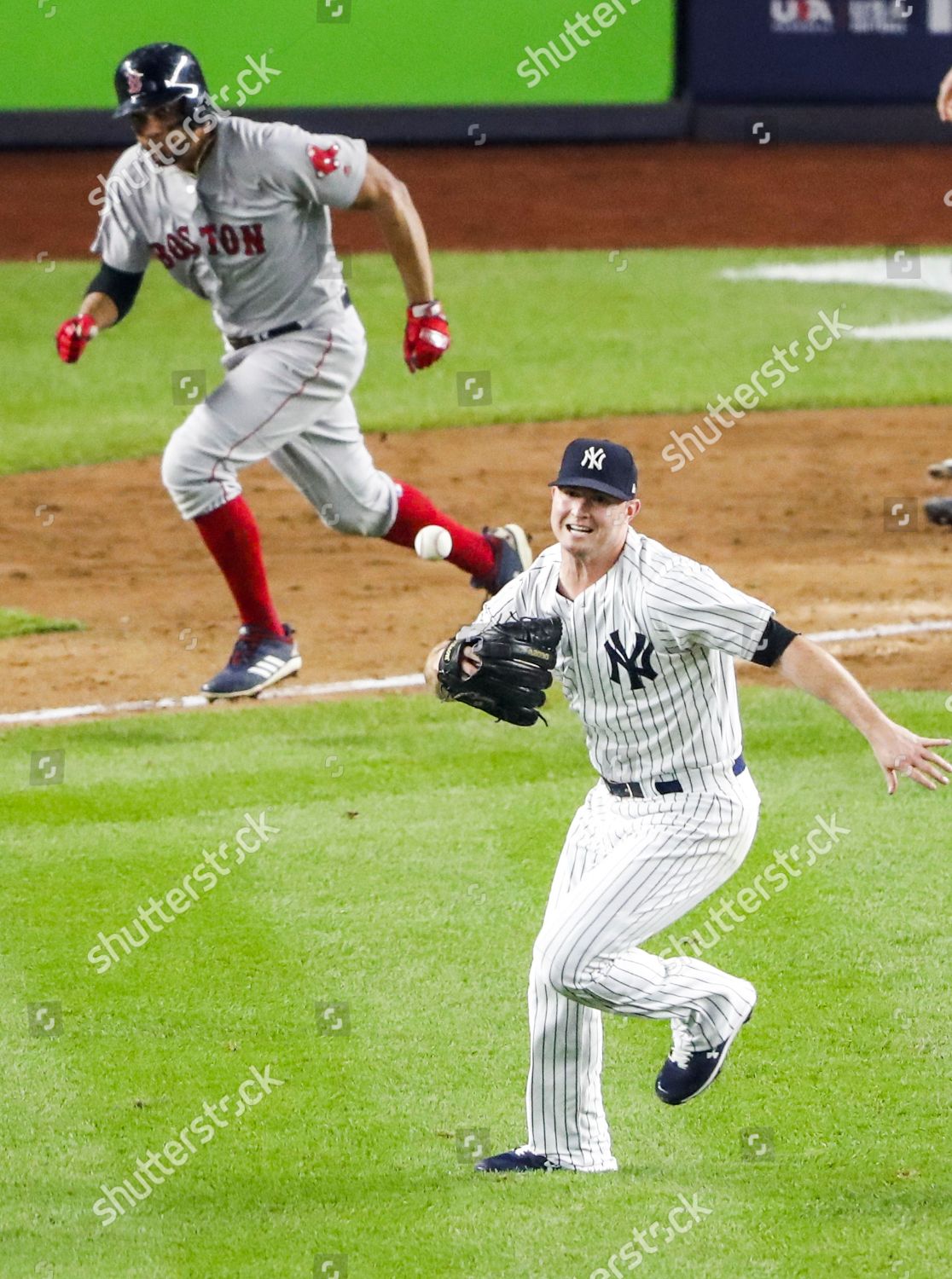 New York Yankees Relief Pitcher Zach Editorial Stock Photo - Stock ...