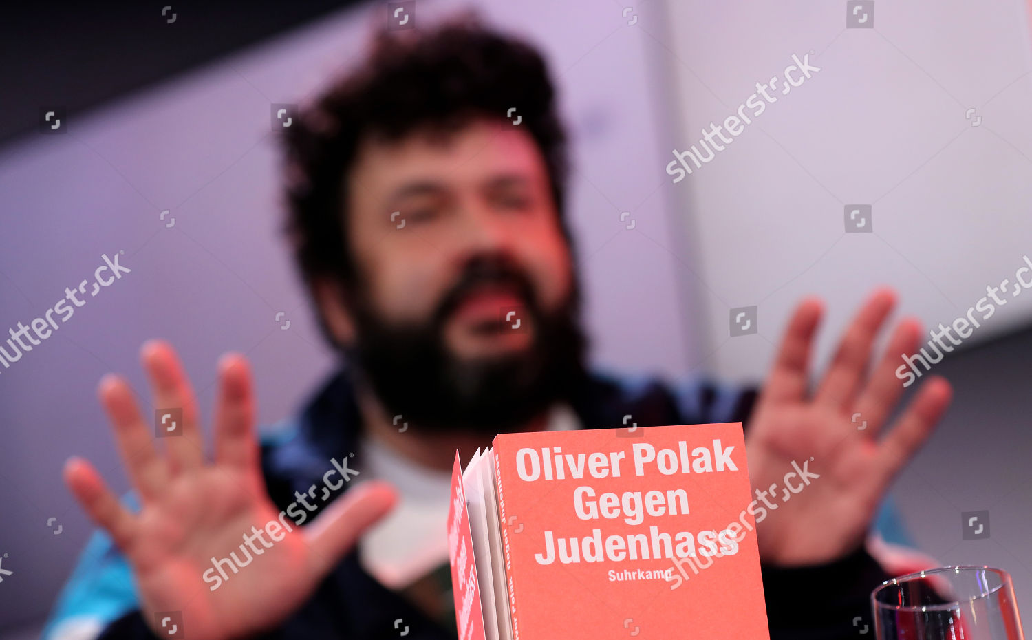 German Comedian Author Oliver Polak Presents Editorial Stock Photo ...