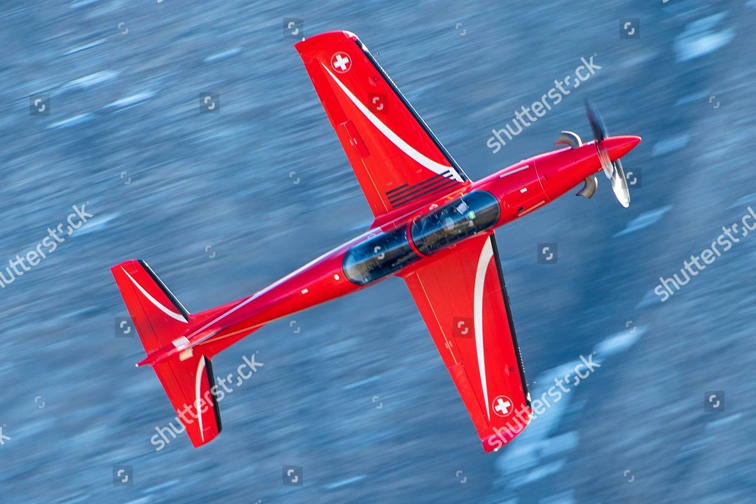 Pc21 Jet Aircraft Performs During Flight Editorial Stock Photo - Stock ...