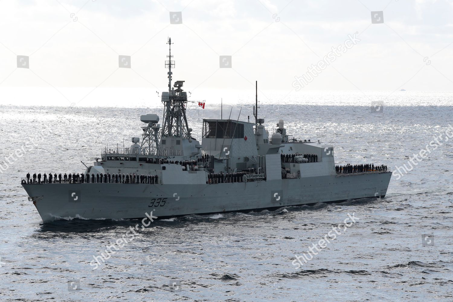 Royal Canadian Navy Rcns Halifaxclass Frigate Editorial Stock Photo ...