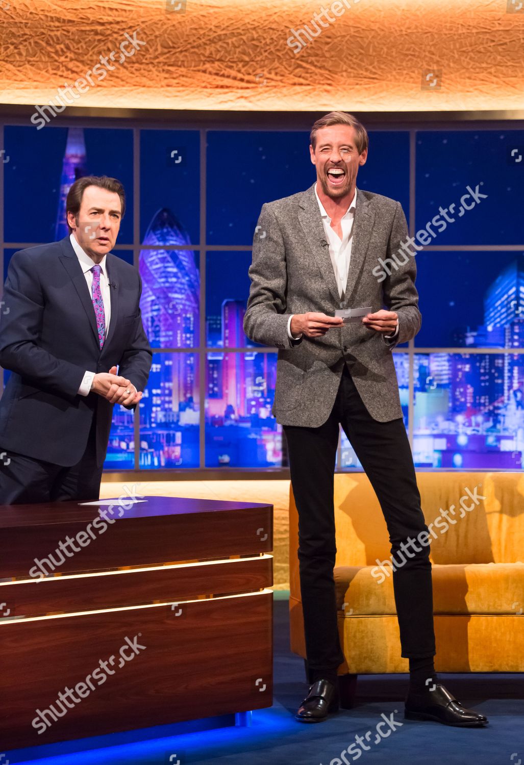 Jonathan Ross Peter Crouch Editorial Stock Photo - Stock Image ...
