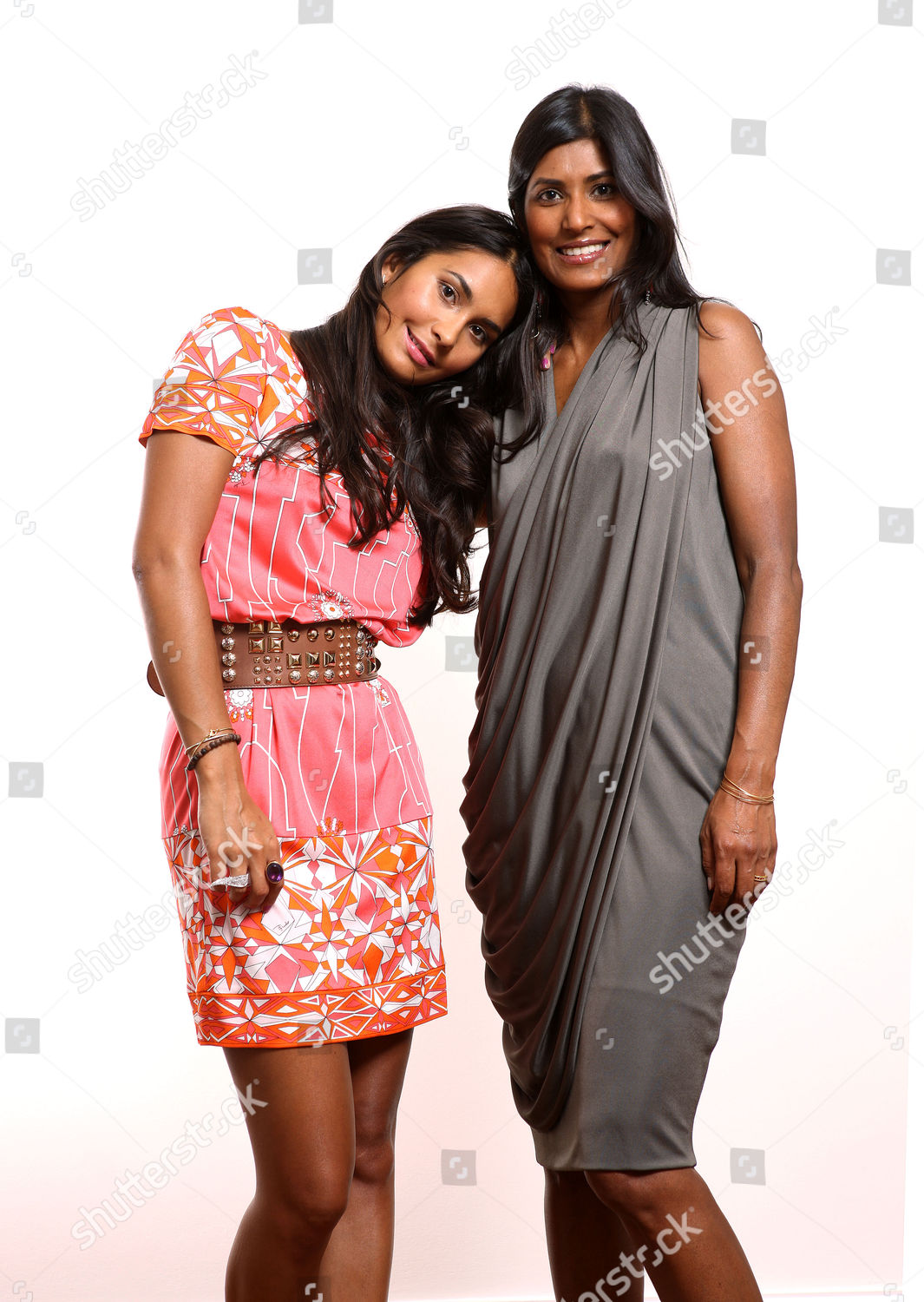 Makeup Artist Ruby Hammer Her Daughter Editorial Stock Photo - Stock ...