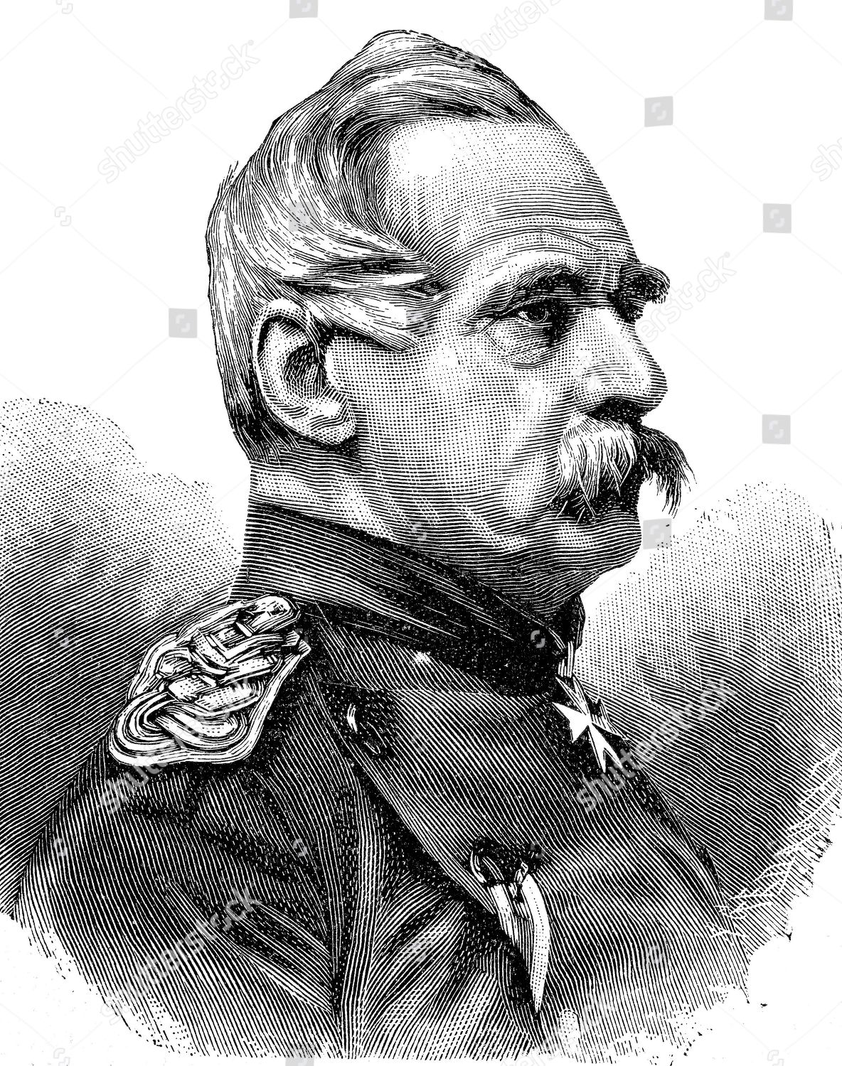 Albrecht Theodor Emil Graf Von Roon Editorial Stock Photo - Stock Image ...