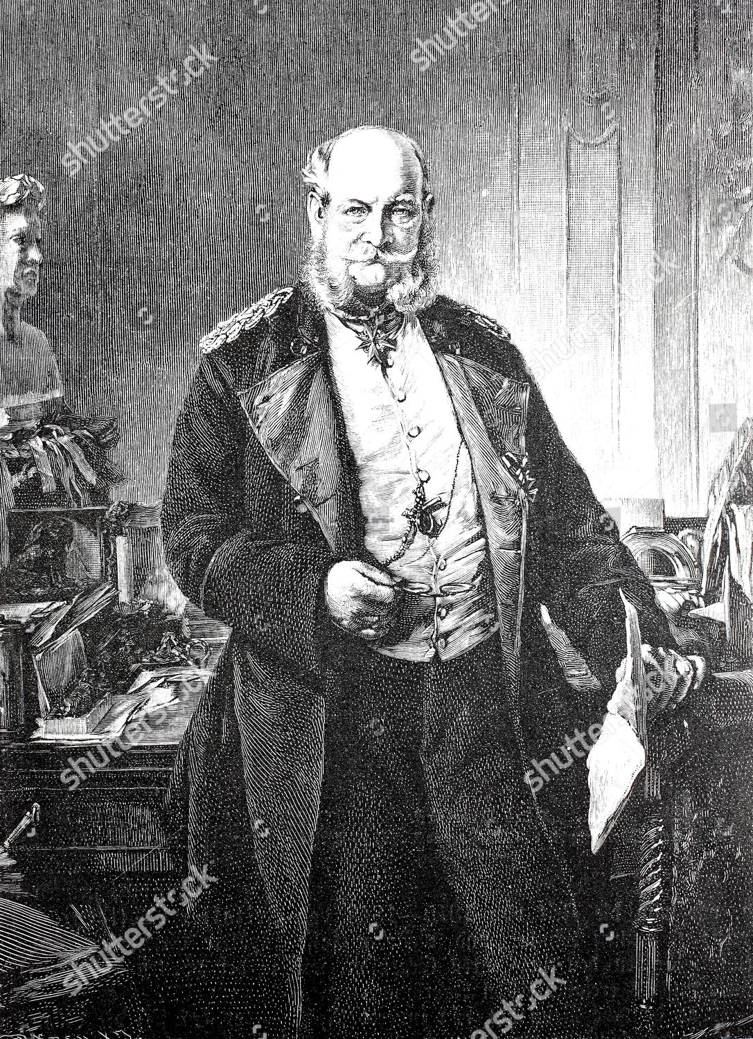 Kaiser Wilhelm His Study Wilhelm March Editorial Stock Photo - Stock ...
