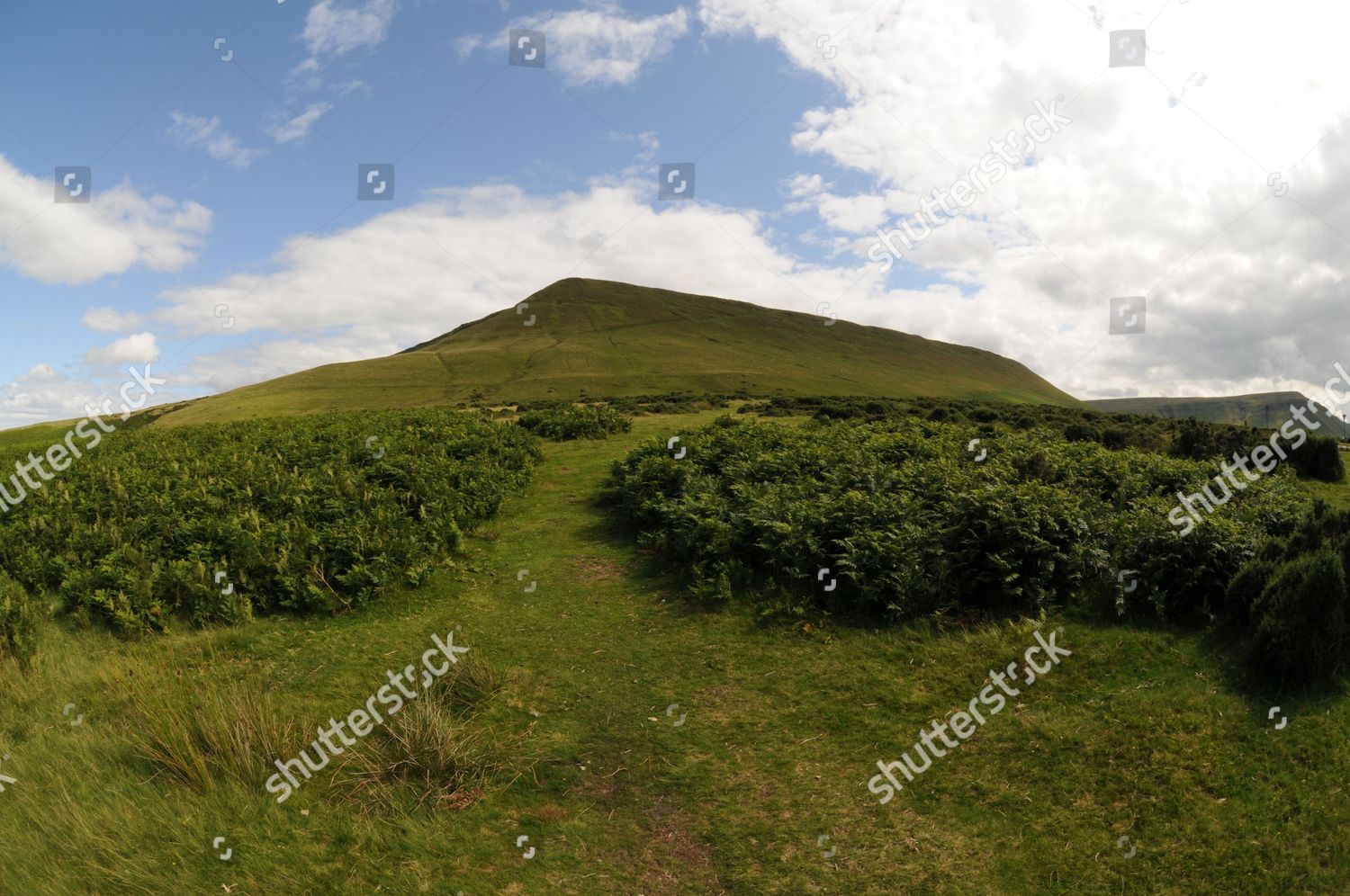 Hay Bluff Black Mountains Editorial Stock Photo - Stock Image ...