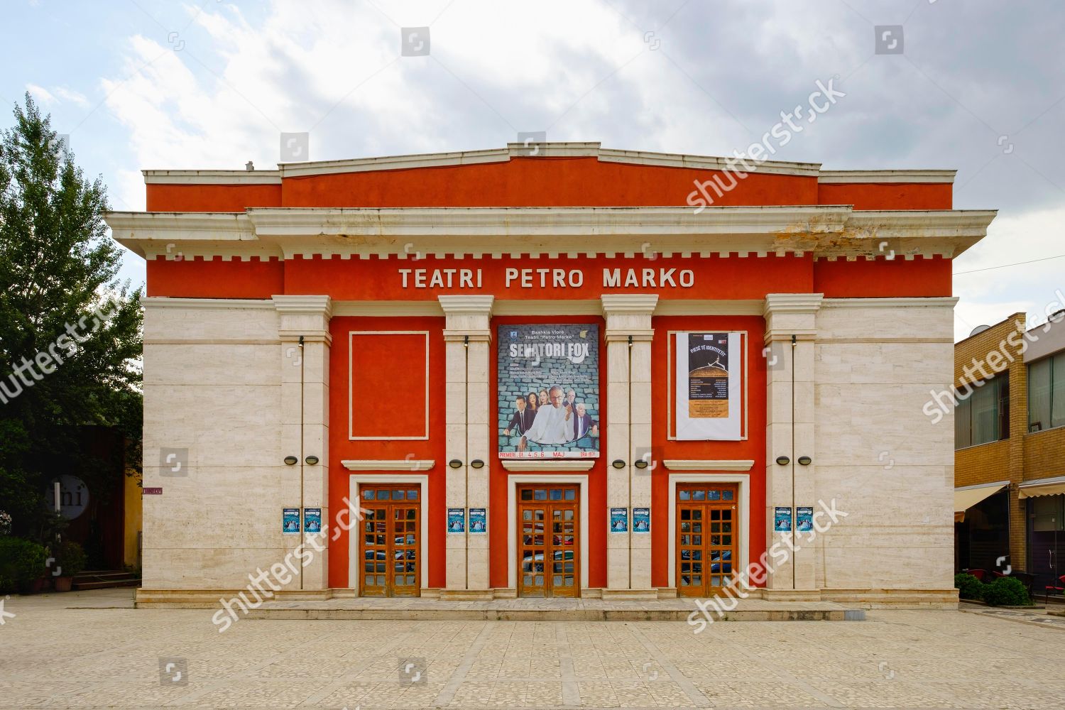 Theater Petro Marko Vlore Vlore Qark Editorial Stock Photo - Stock ...