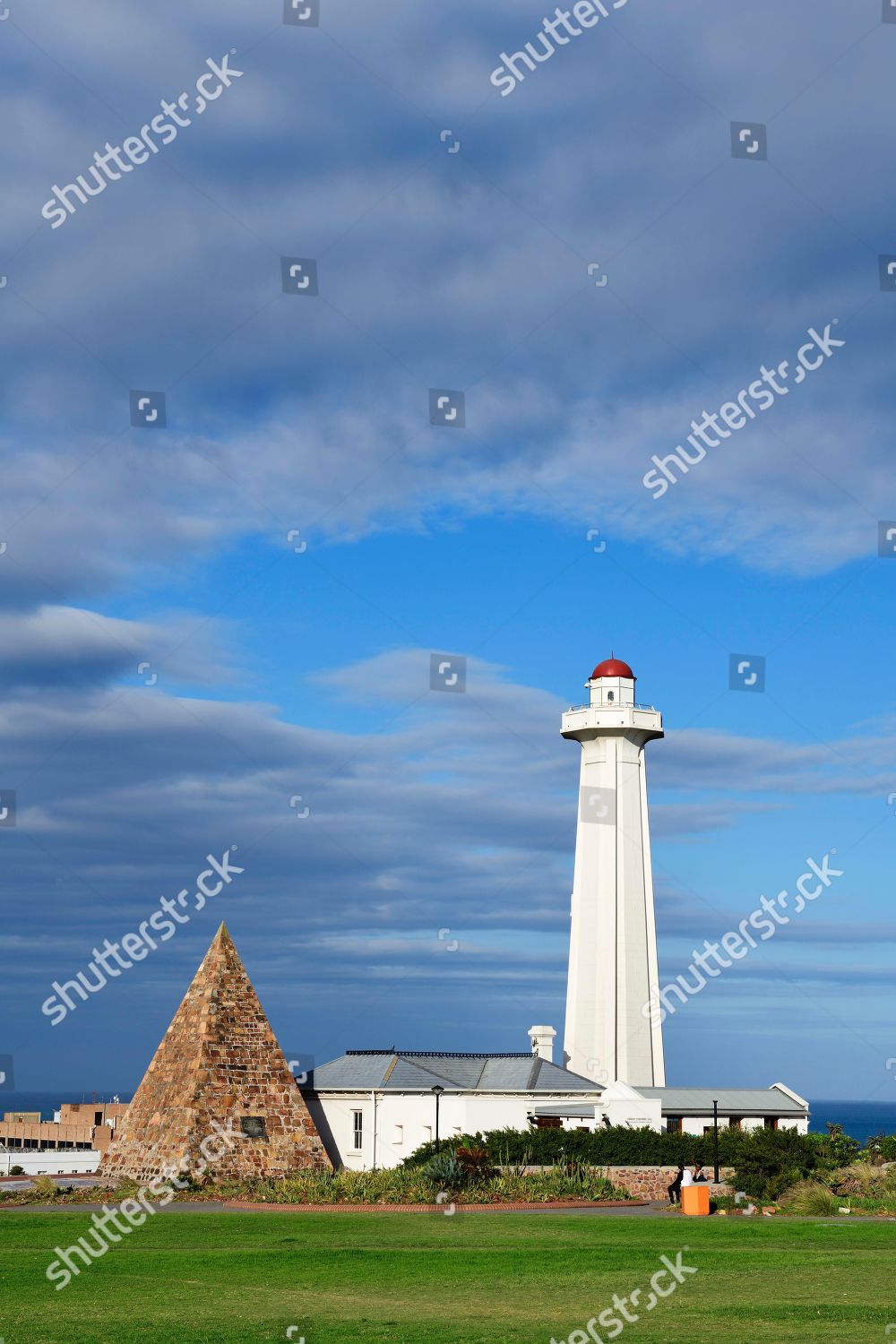 Donkin Reserve Pyramid Lighthouse Port Elizabeth Editorial Stock Photo ...