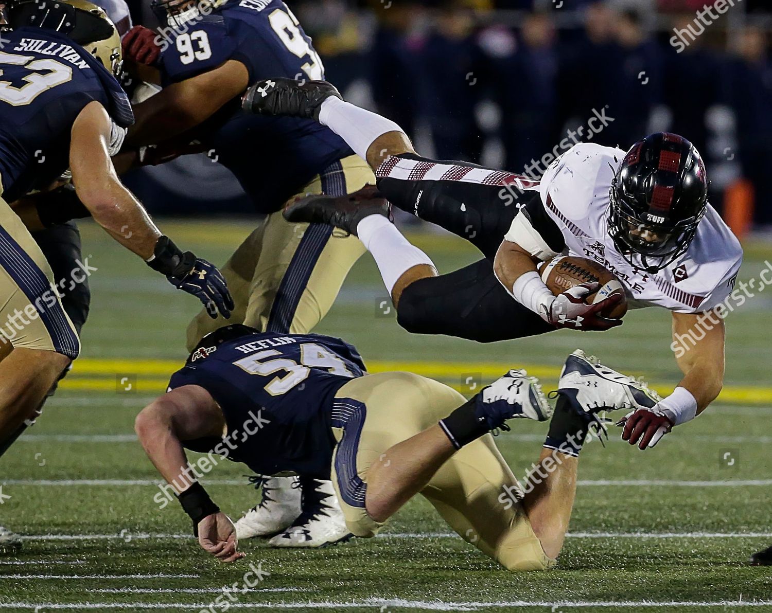 Temple Owls Rb 21 Jager Gardner Editorial Stock Photo - Stock Image ...