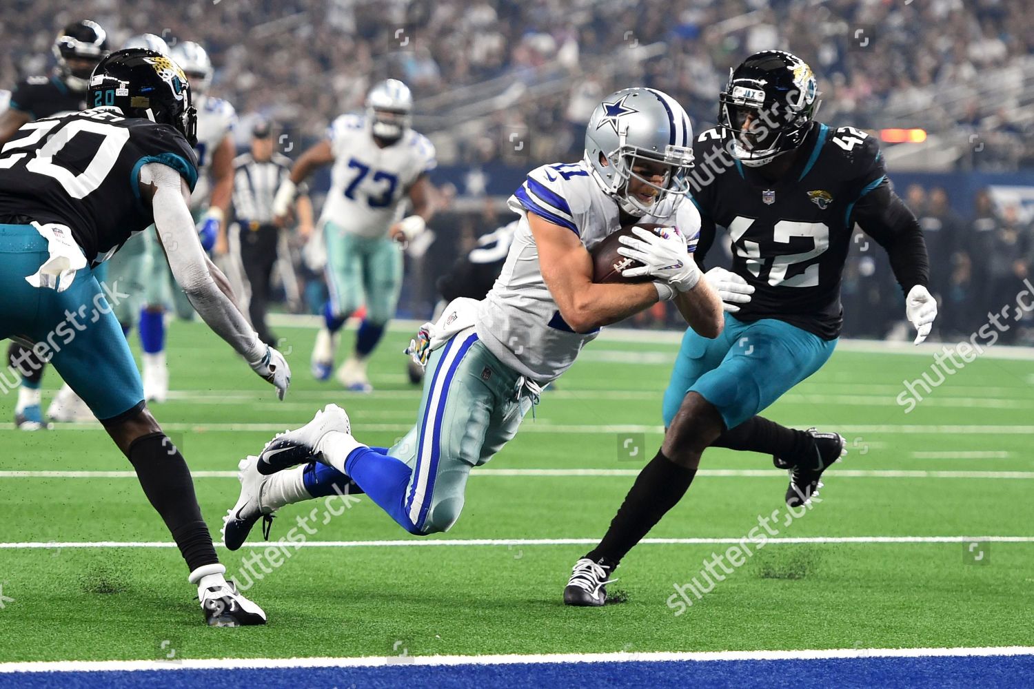 Dallas Cowboys Wide Receiver Cole Beasley Editorial Stock Photo - Stock ...