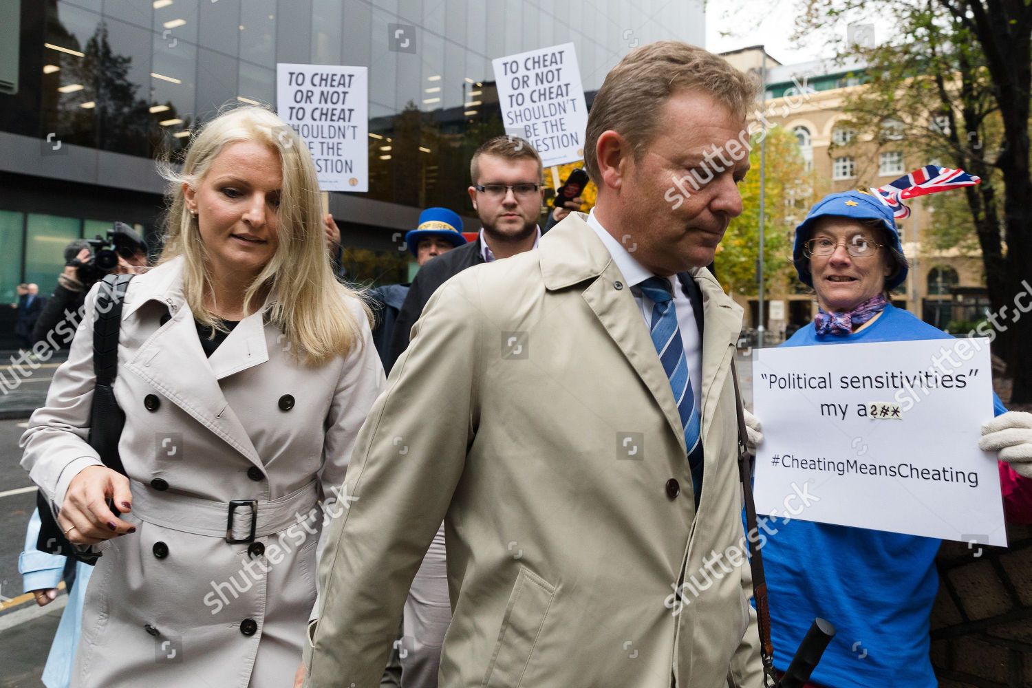 CRAIG MACKINLAY HIS WIFE KATI ARRIVES Editorial Stock Photo - Stock ...