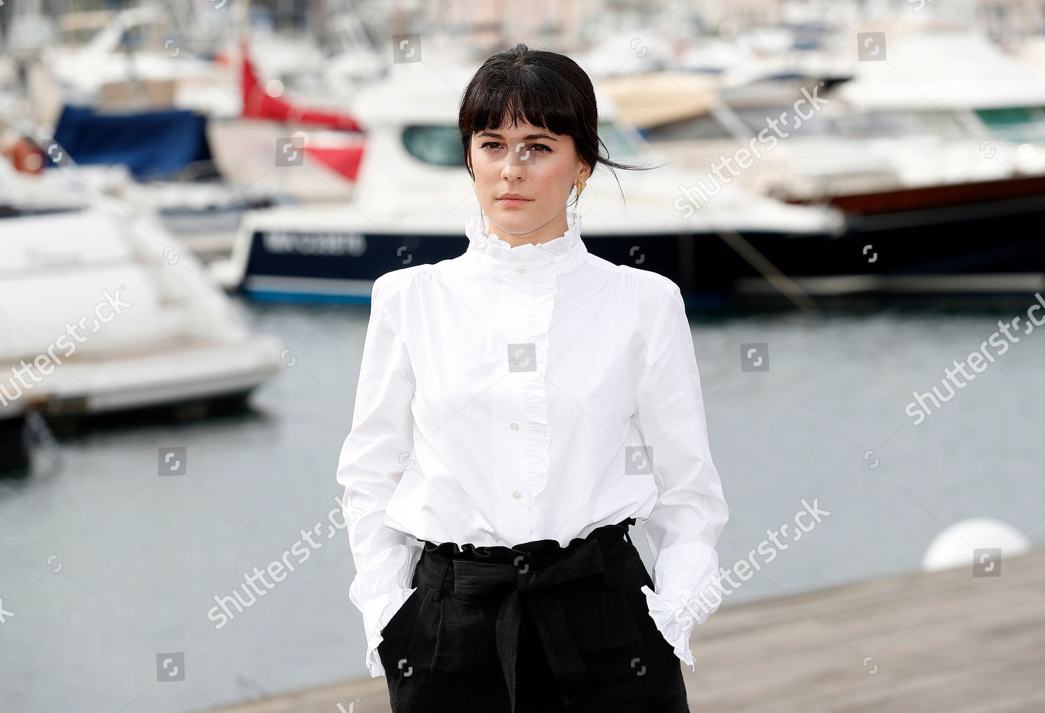 British Actress Phoebe Fox Poses During Editorial Stock Photo - Stock ...