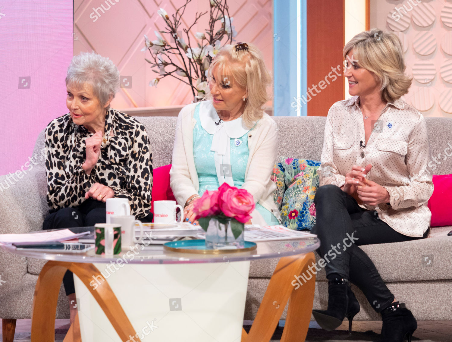 Leila Williams Sarah Greene Anthea Turner Editorial Stock Photo - Stock ...