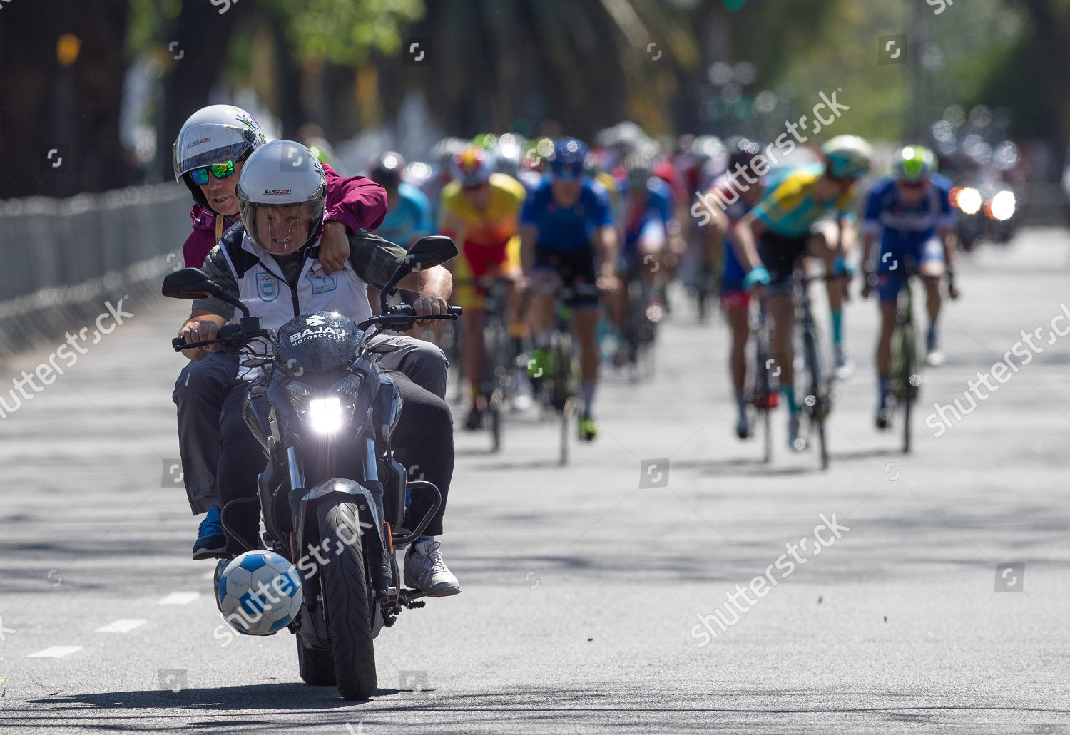 Organisation Motorcycle Outrider Cycling Mens Combined Editorial Stock ...