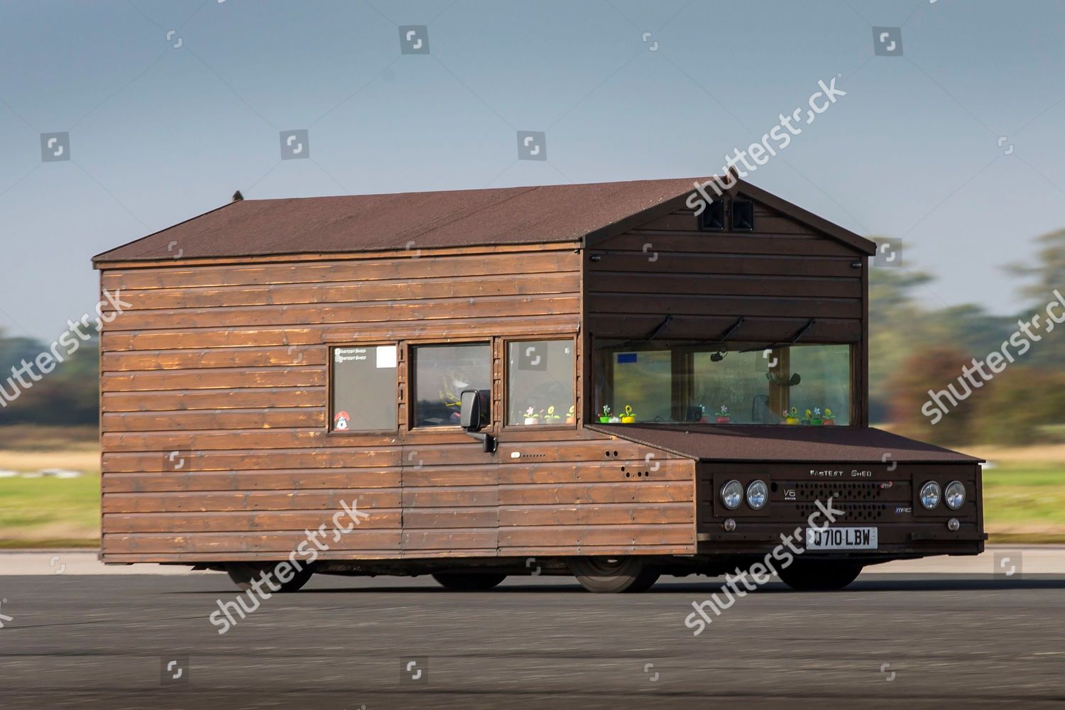 Kevin Nicks Drives His Fastest Shed Editorial Stock Photo - Stock Image ...