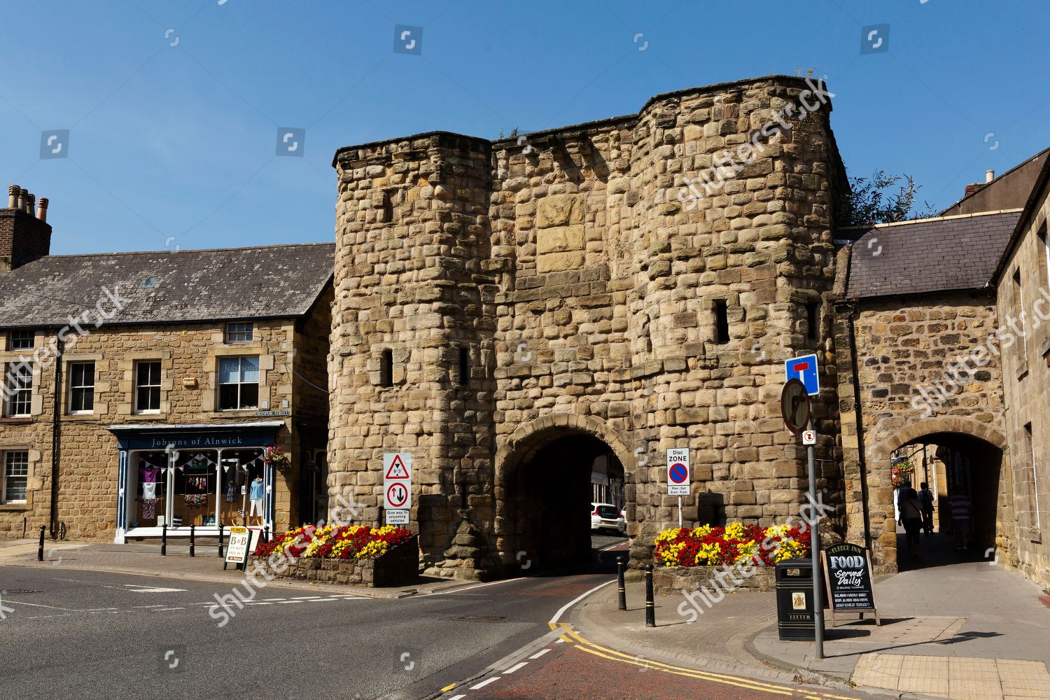 Bondgate Tower Known Hotspur Tower Editorial Stock Photo - Stock Image ...