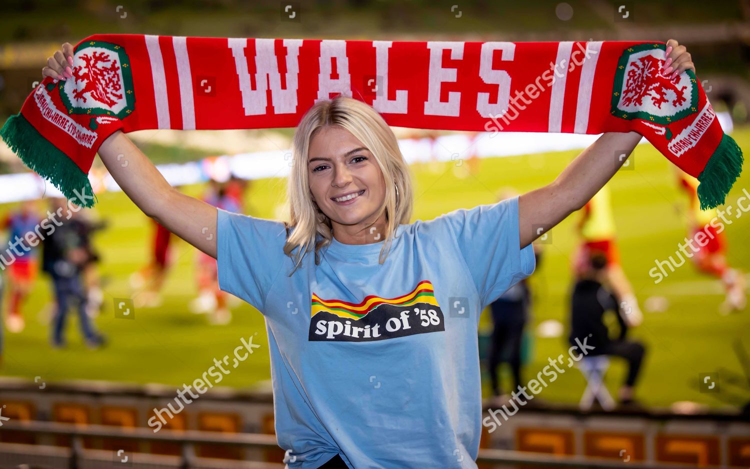 Republic Ireland Vs Wales Becky Pugsley Editorial Stock Photo - Stock ...