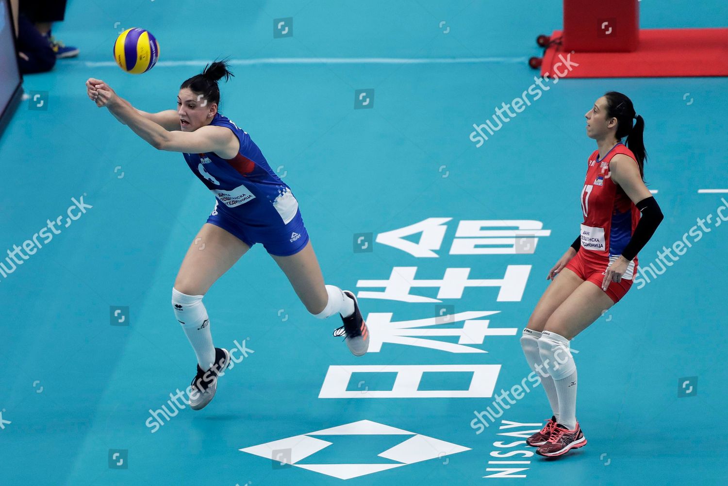 Tijana Boskovic L Serbia Action During Editorial Stock Photo - Stock ...