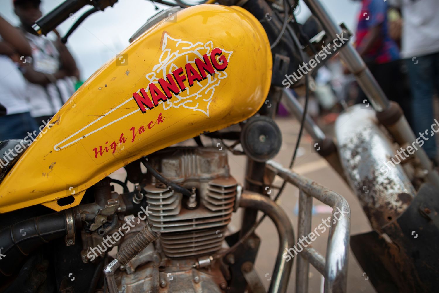 Detail Chinese Made Motorcycle Brand Nanfang Editorial Stock Photo ...