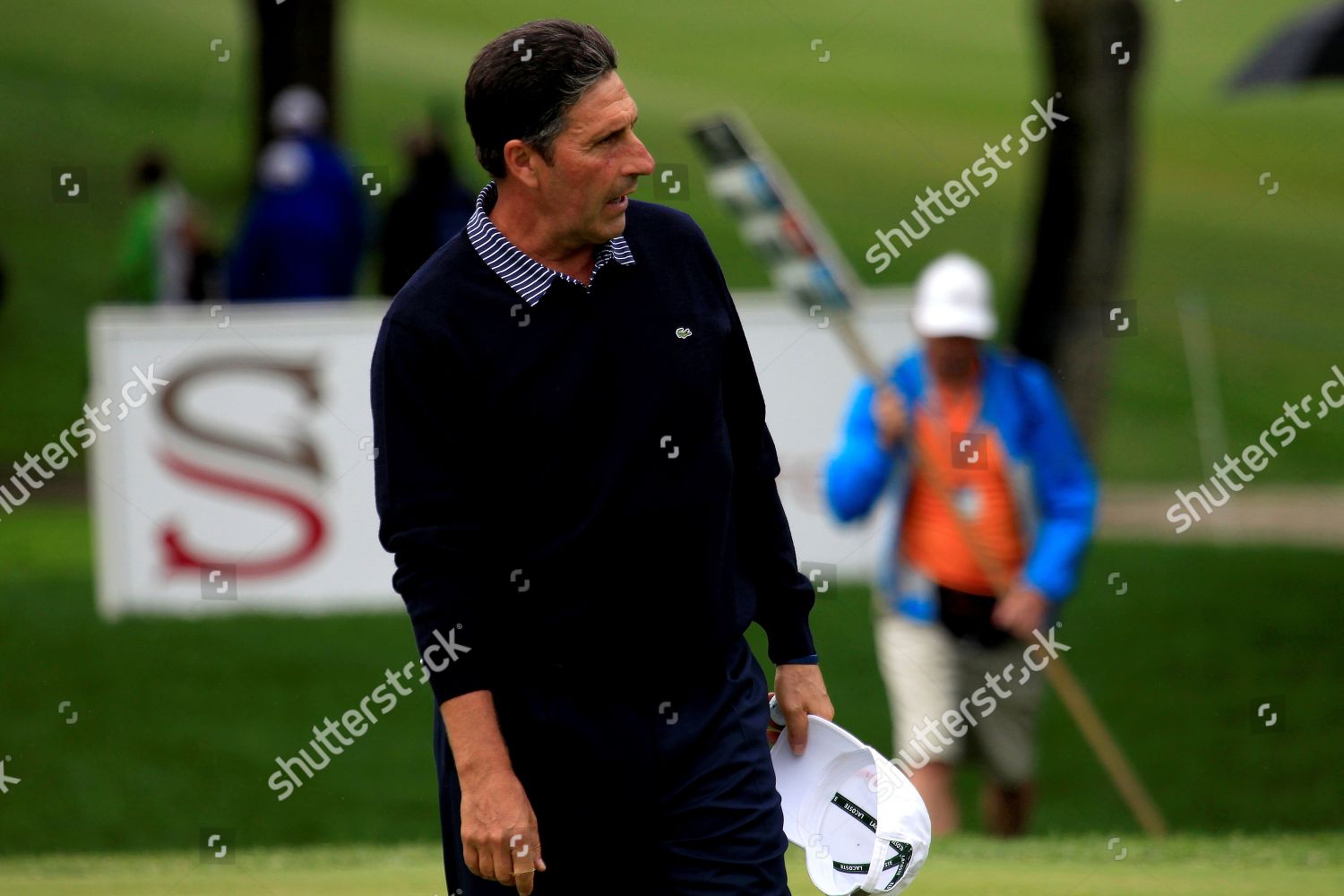 Spanish Golfer Jose Maria Olazabal Reacts Editorial Stock Photo - Stock ...