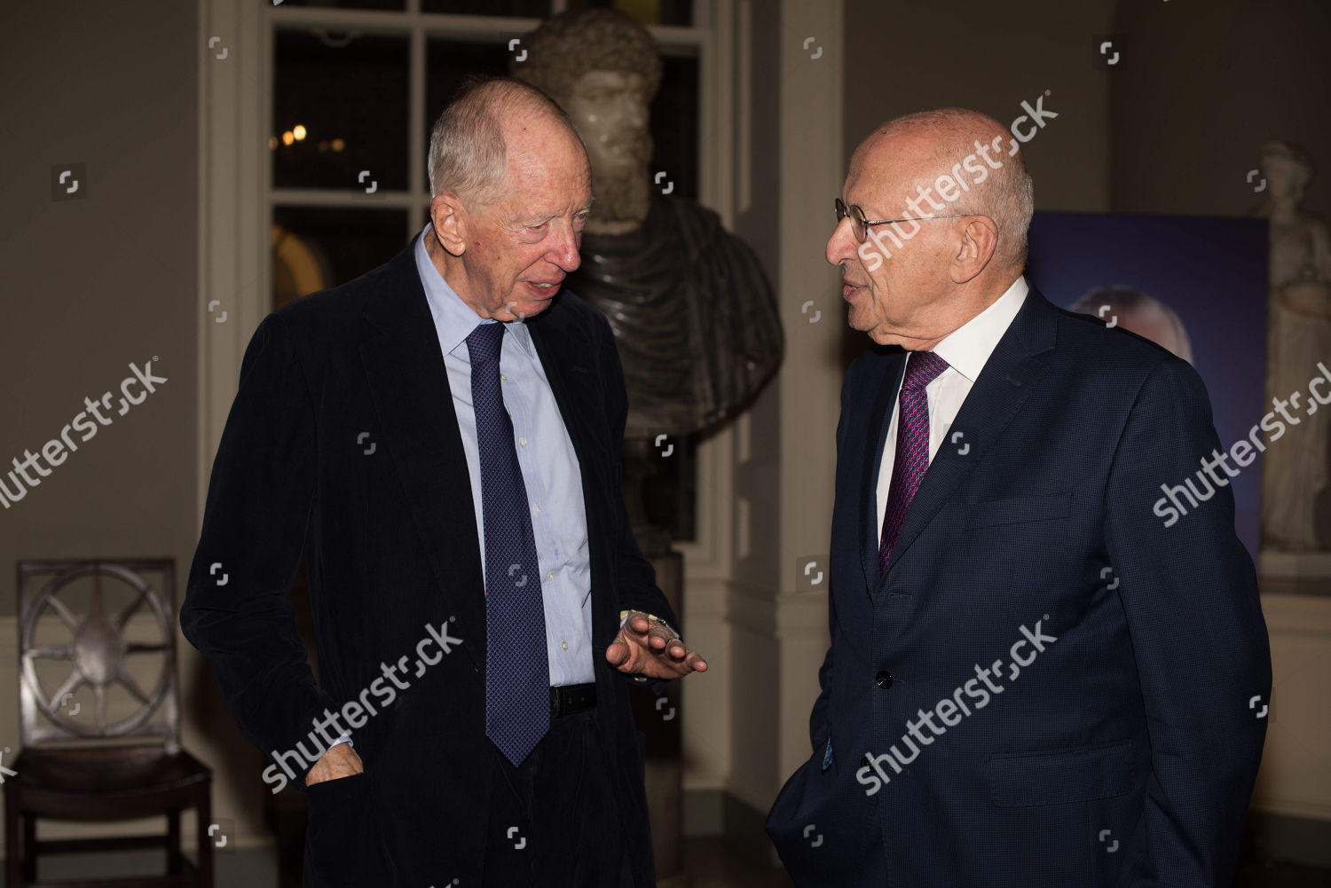 Lord Jacob Rothschild Sir Trevor Chinn Redaktionelles Stockfoto – Stockbild | Shutterstock