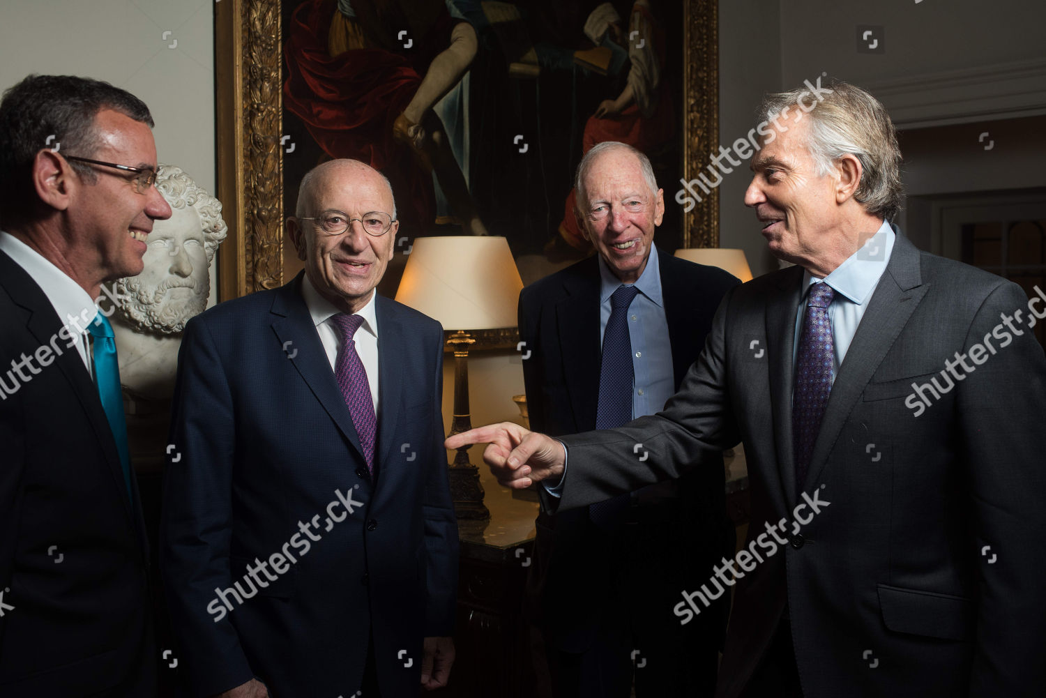 Ambassador Mark Regev Sir Trevor Chinn Editorial Stock Photo - Stock Image | Shutterstock
