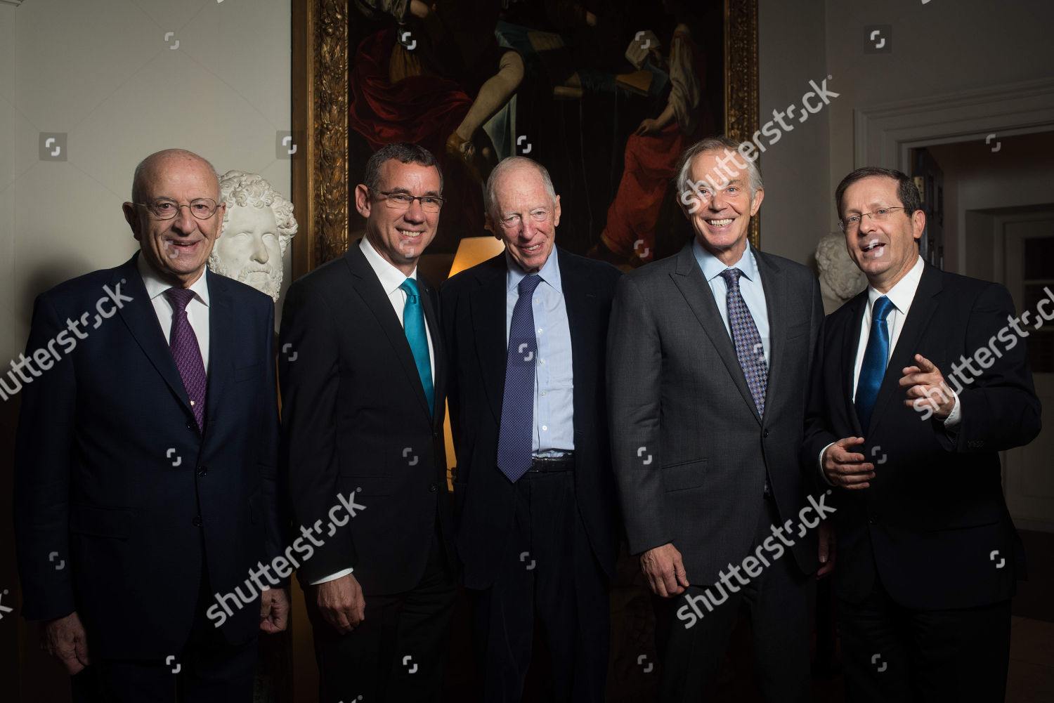 Sir Trevor Chinn Ambassador Mark Regev Editorial Stock Photo - Stock Image | Shutterstock