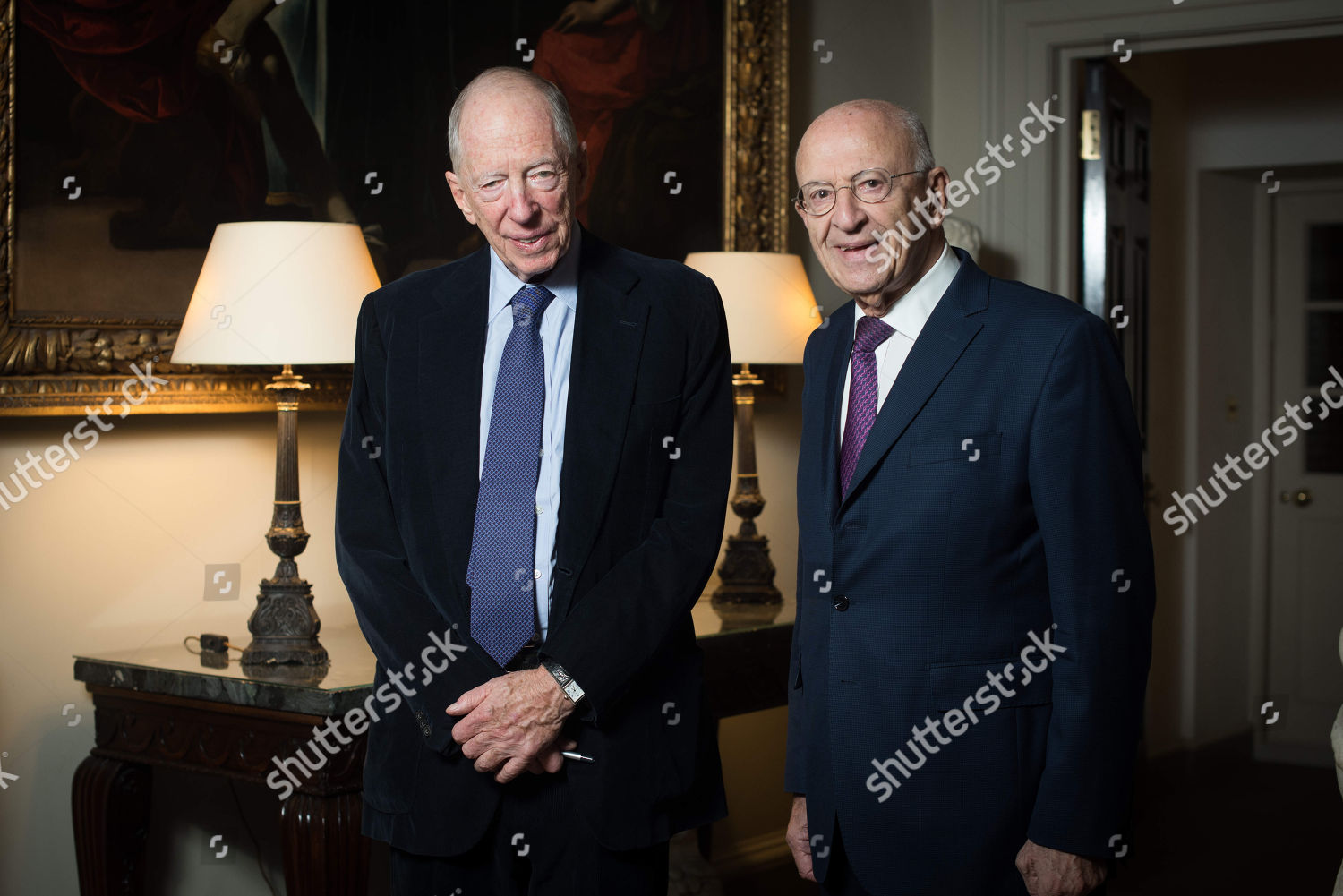 Lord Jacob Rothschild Sir Trevor Chinn Editorial Stock Photo - Stock Image | Shutterstock