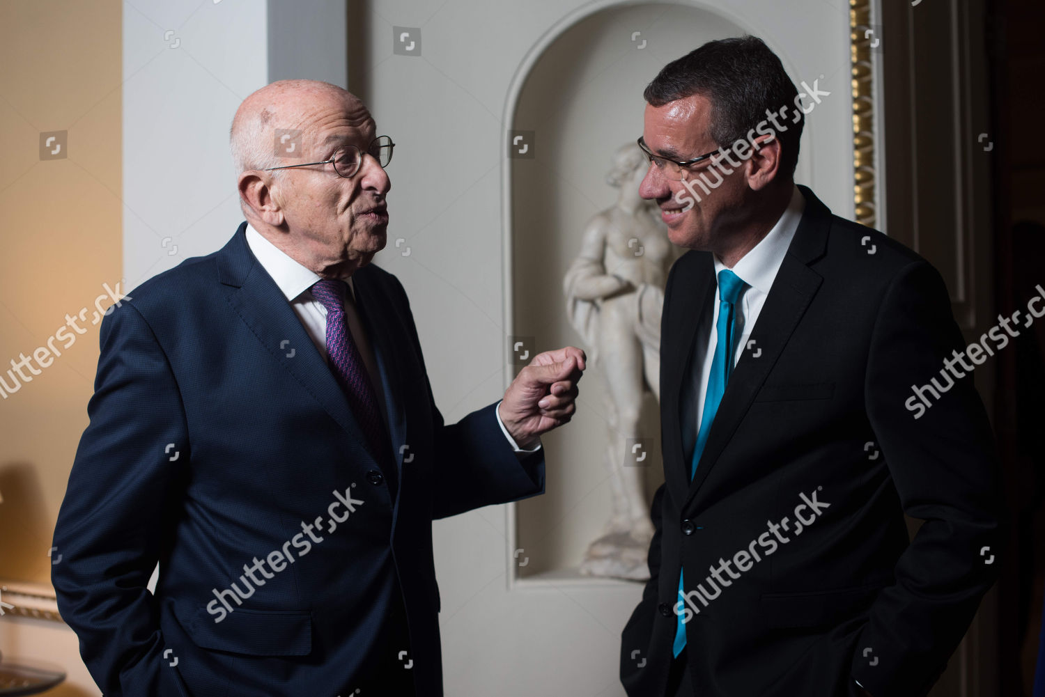 Sir Trevor Chinn Ambassador Mark Regev Editorial Stock Photo - Stock Image | Shutterstock