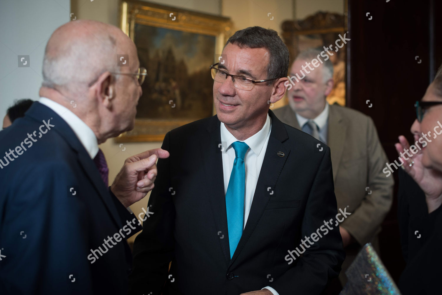 Sir Trevor Chinn Ambassador Mark Regev Editorial Stock Photo - Stock Image | Shutterstock