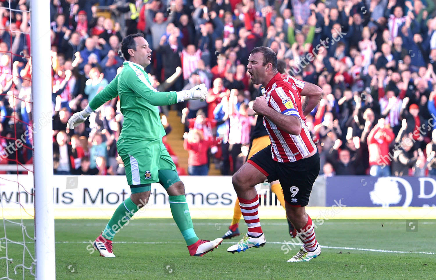 Matt Rhead Lincoln City Scores Opening Editorial Stock Photo - Stock ...