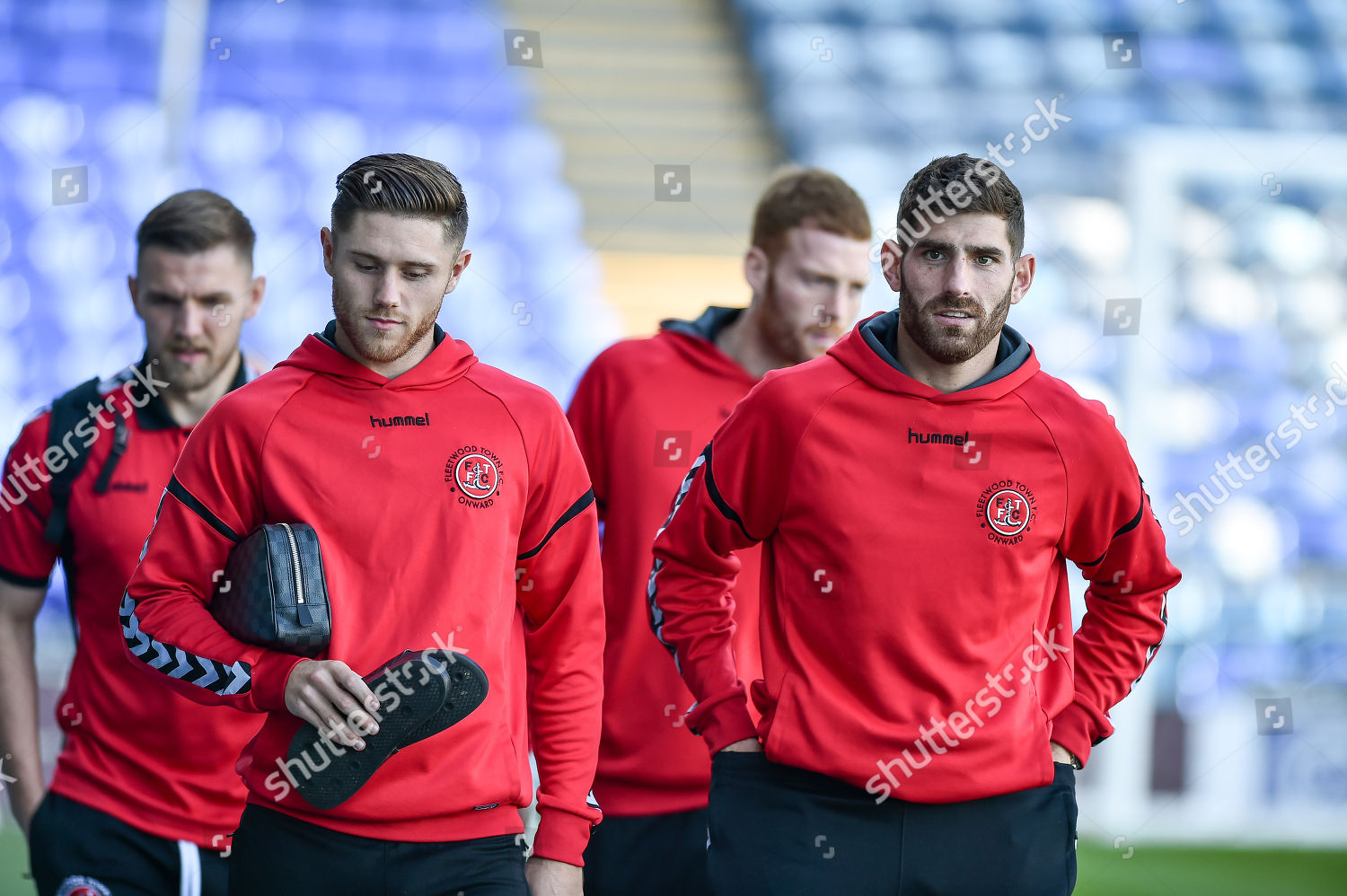 Fleetwood Town Forward Chad Evans 9 Editorial Stock Photo - Stock Image ...
