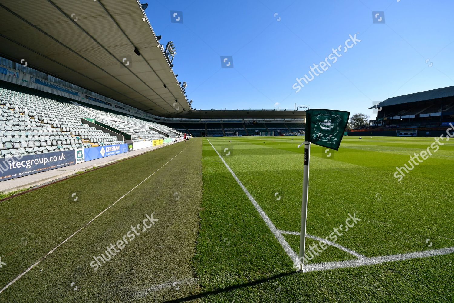 General View Inside Home Park Stadium Editorial Stock Photo - Stock ...