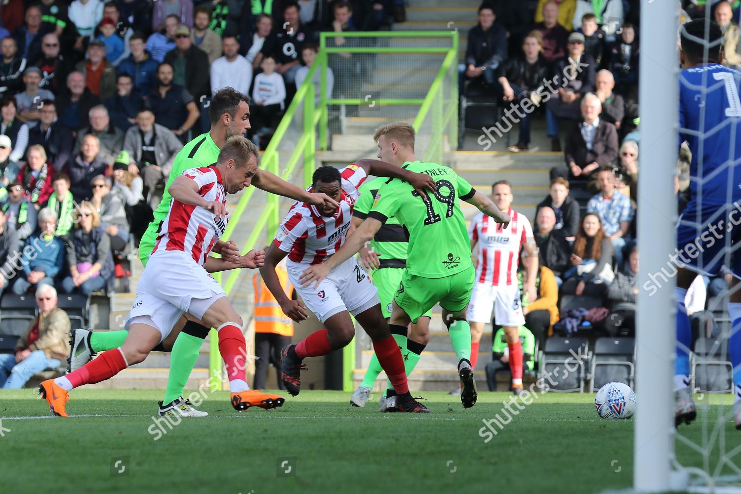 Luke Varney Tyronne Bennett On Attack Editorial Stock Photo - Stock ...