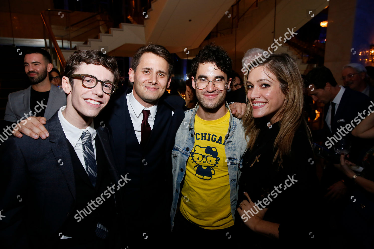 Ben Levi Ross Benj Pasek Darren Editorial Stock Photo - Stock Image ...