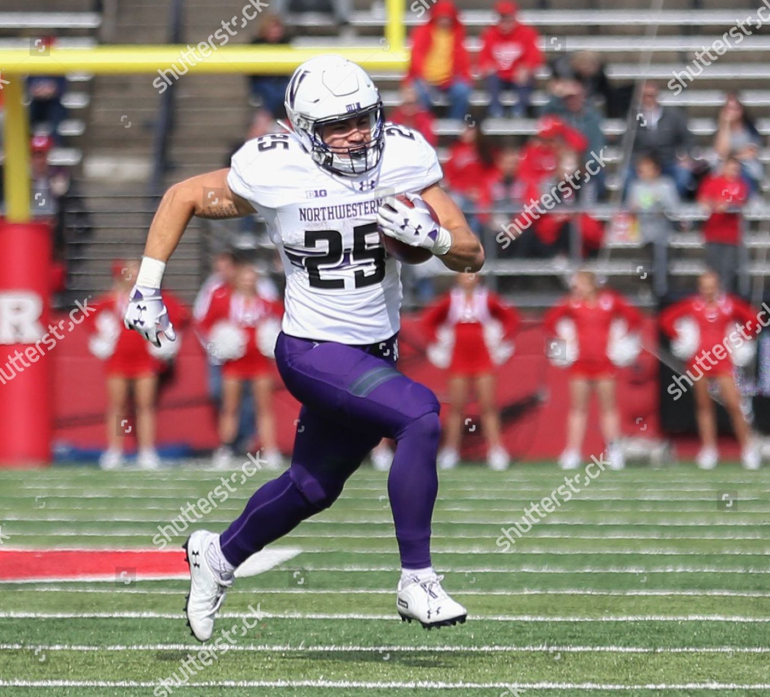 Northwestern Wildcats Running Back Isaiah Bowser Editorial Stock Photo ...