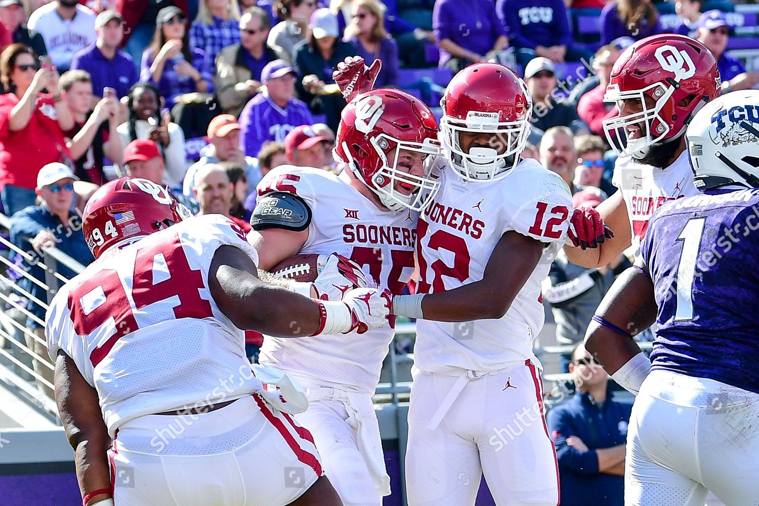 Oklahoma Sooners Fullback Carson Meier 45 Editorial Stock Photo - Stock ...