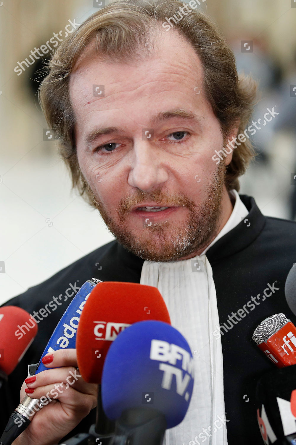 French Lawyer Emmanuel Marsigny Lawyer Swiss Editorial Stock Photo ...