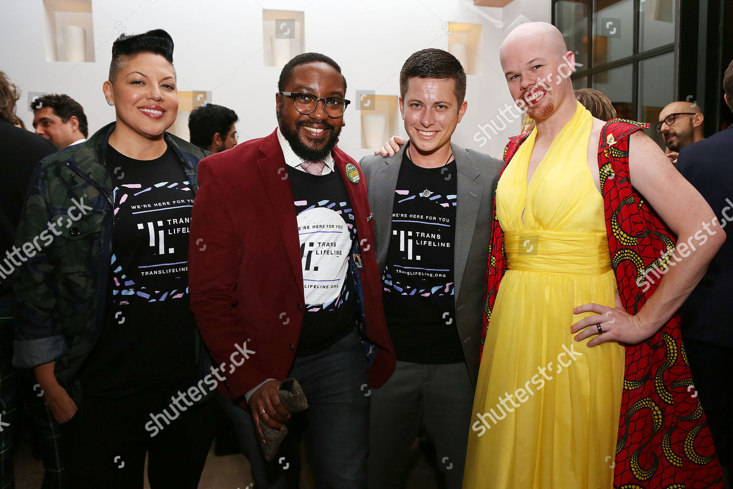 Sara Ramirez Taj Smith Sam Ames Editorial Stock Photo - Stock Image ...